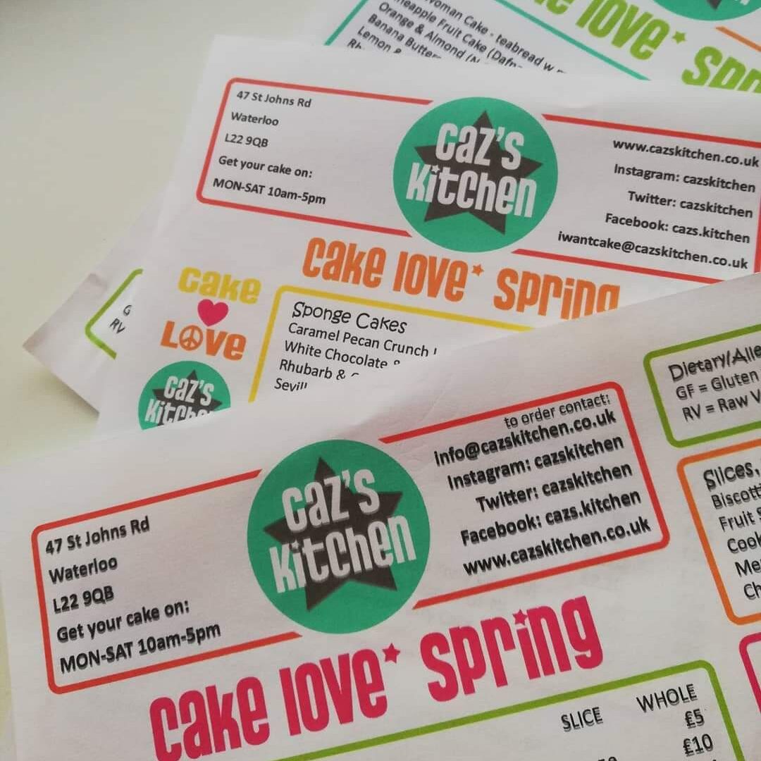 Cazs Kitchen - Saladbomb Creative