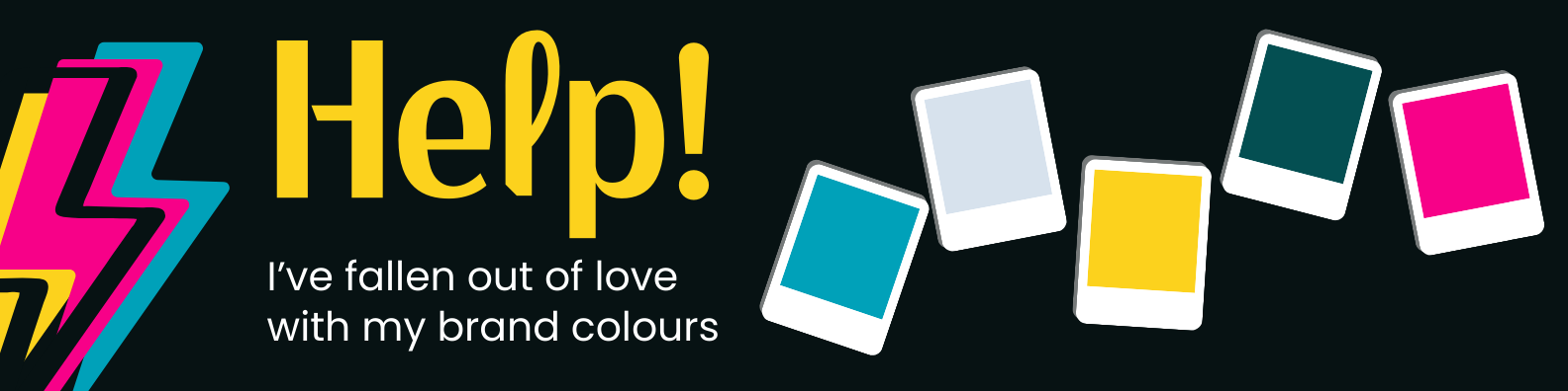Help! I've fallen out of love with my Brand Colours! - Saladbomb Creative